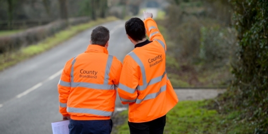 Full-Fibre Broadband - Speeds Up To 900Mbps | County Broadband